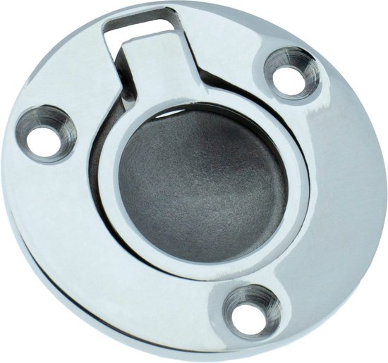 Luikring Rond - 50mm - Rvs 316 Gepolijst | bol