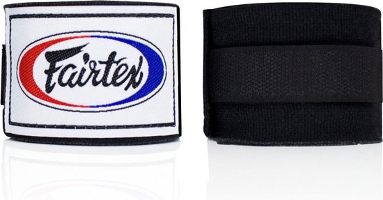 Fairtex Handwraps - Zwart - 180 inch / 4,5 m | bol