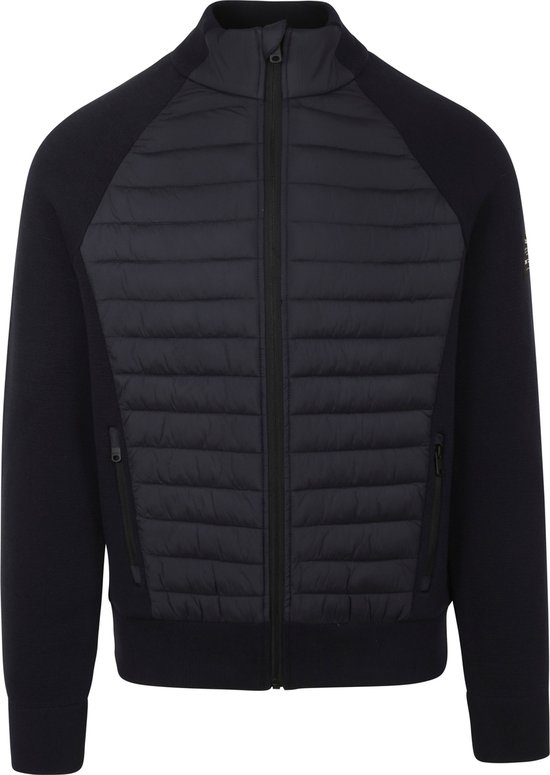 Ecoalf - Beamon Jas Navy Blauw - Heren - Maat M - Modern-fit | bol