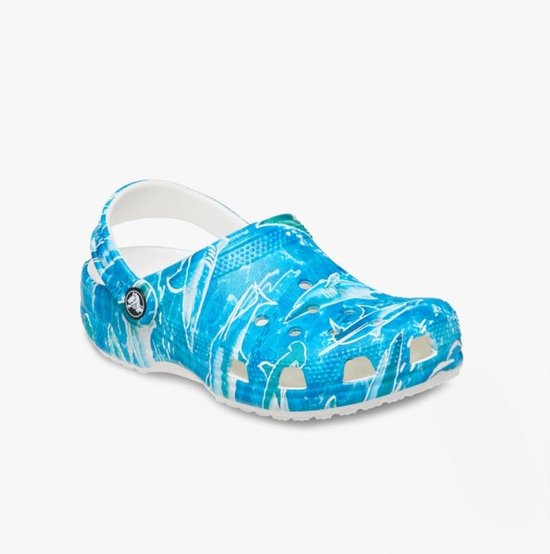 Crocs Blauw Kinderen Kinderklompen Haai / Oceaan - 28/29 | bol
