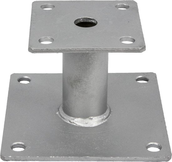 Foot plate 100x1000, height 100mm,Large base plate HDG | bol.com