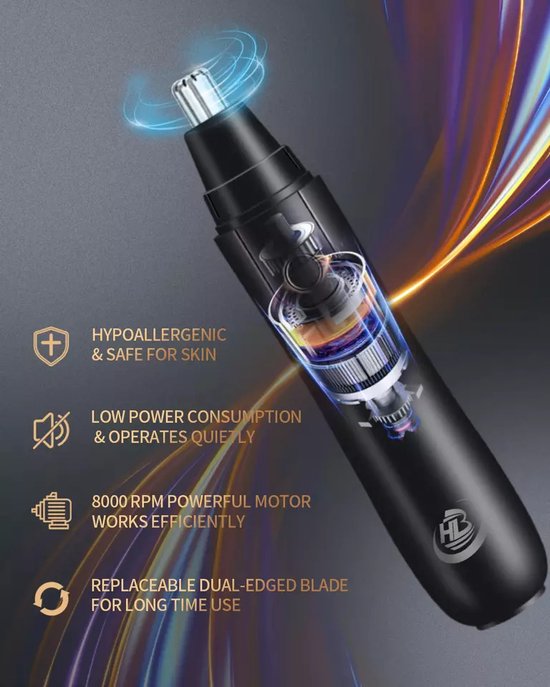 BEAUBY Neustrimmer - oortrimmer - AA Batterij | bol.com