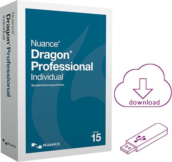 Nuance Dragon 15 Professional Individual - Nederlands+Engels ...