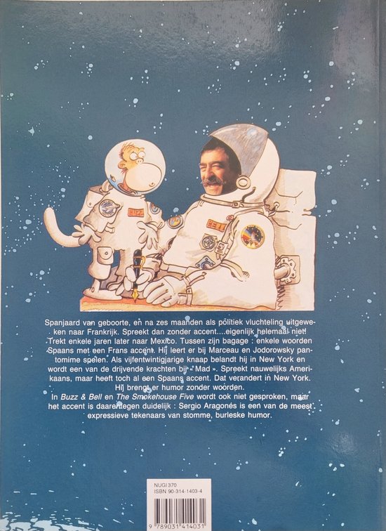 Aragone's Buzz and Bell no 1: Space Cadets - uitgeverij Dupuis ...