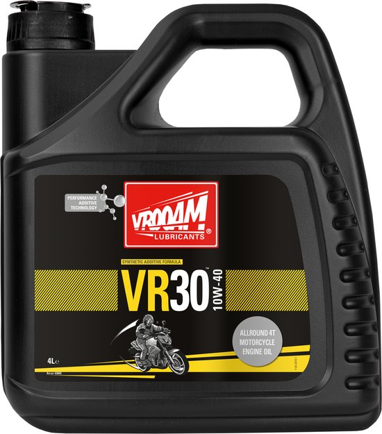 VROOAM VR30 ENGINE OIL 10W-40 4 L | bol
