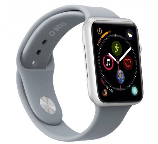 SBS Silicone Strap Apple Watch small/medium 42mm / 44mm / 45mm / 49mm ...