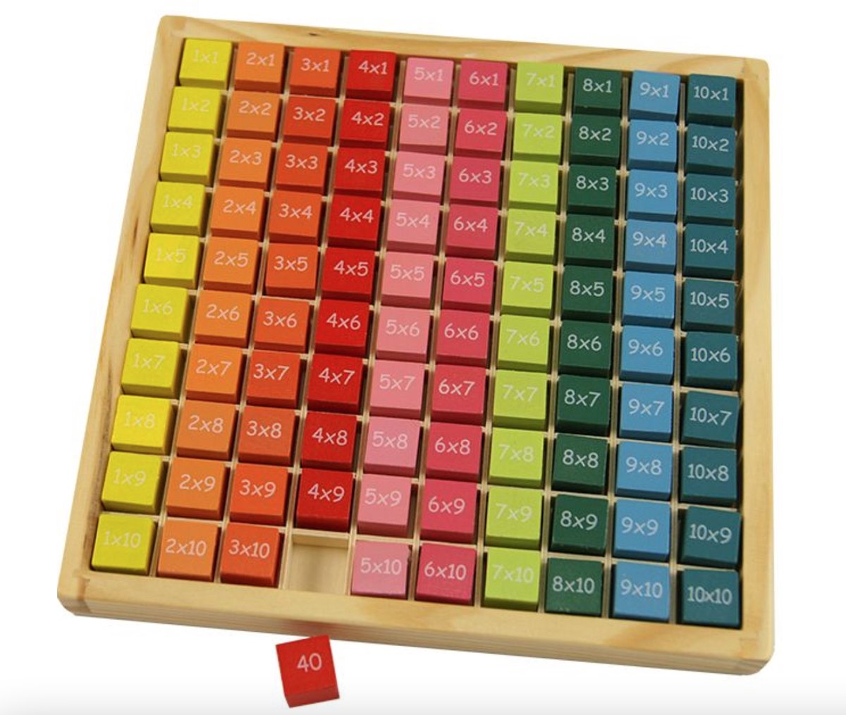 Houten Rekenspel - Leren Rekenen - Simply Reken Spel voor Kids - Tafels ...