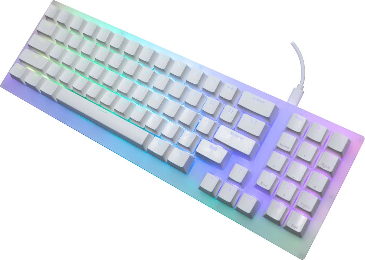 Gamakay K77 Mechanical Keyboard - Double Zone RGB Lights - 77 Keys ...