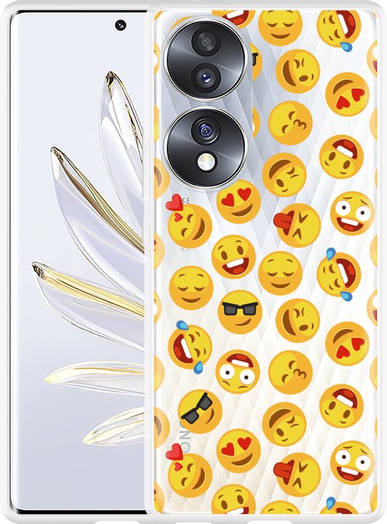 Honor 70 Hoesje Emoji - Designed by Cazy | bol