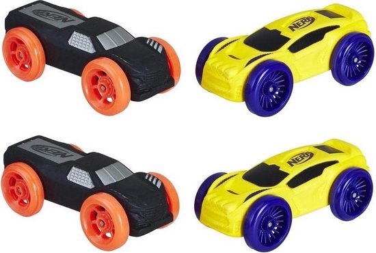 Nerf - Nitro - Foam Cars 2-pack - Schuimauto - 4 - Hasbro | bol