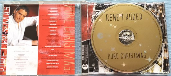 Rene Froger – Pure Christmas (2005) CD= als nieuw, Rene Froger | Muziek ...