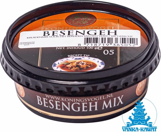 Koningsvogel® | 6 x 100 gr boemboe | Besengeh | kruidenmix voor kip of ...