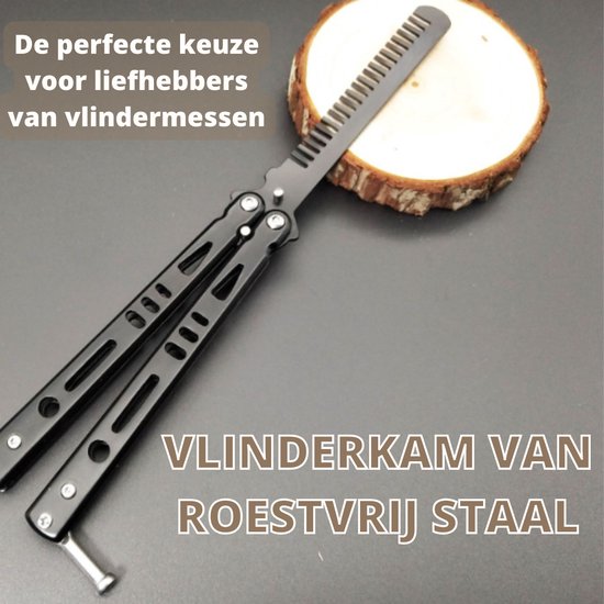 Eaglion X424 -Vlindermes Trainer Kam - Balisong Trainer Kam - Butterfly ...