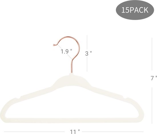 Kleding hangers set – clothes hanger set | bol.com