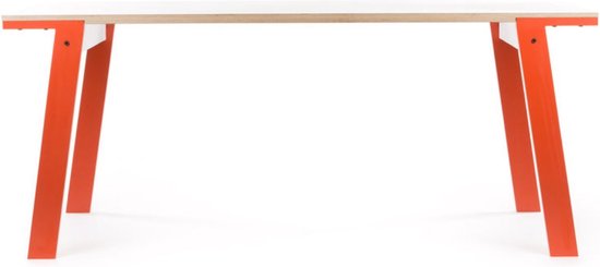 rform - Flat table/Vlakke tafel - Blad met berken multiplex en laminaat - L150 x B75 x... | bol