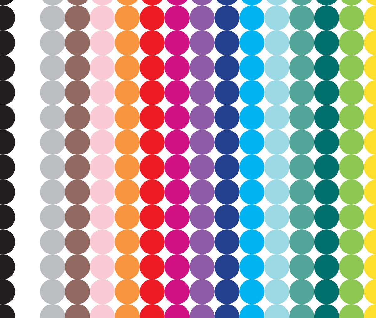 1840 Stippen Stickers in 16 kleuren | Bullet Journal Stickers | 5 A4 ...