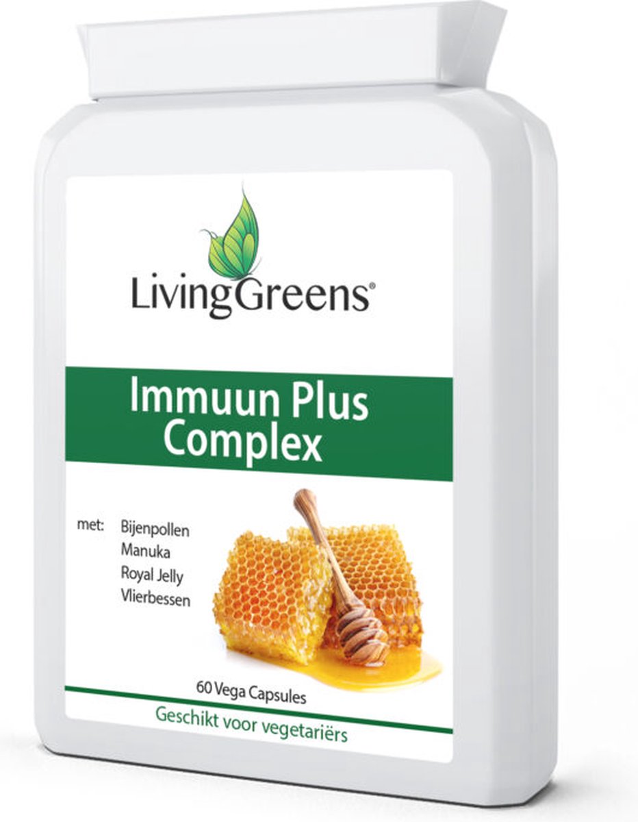 LivingGreens-Immuun-Immuun Plus Complex-Immuun Complex-Royal jelly ...