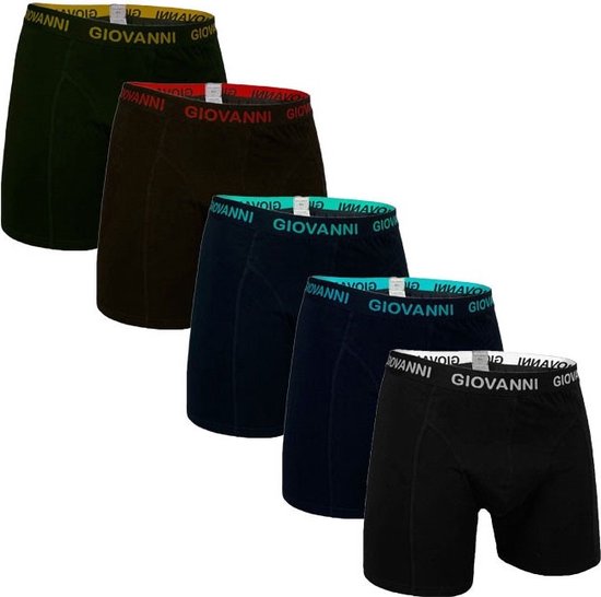 Giovanni 5-pak Heren Boxershort - Clasico - L | bol.com