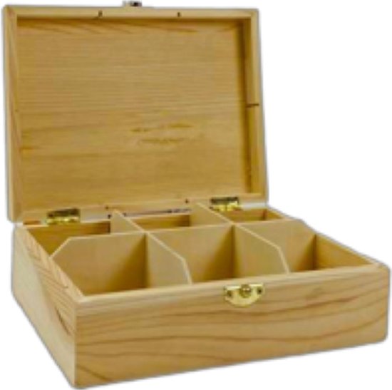 Theedoos 6 vaks - Theedoos | bol