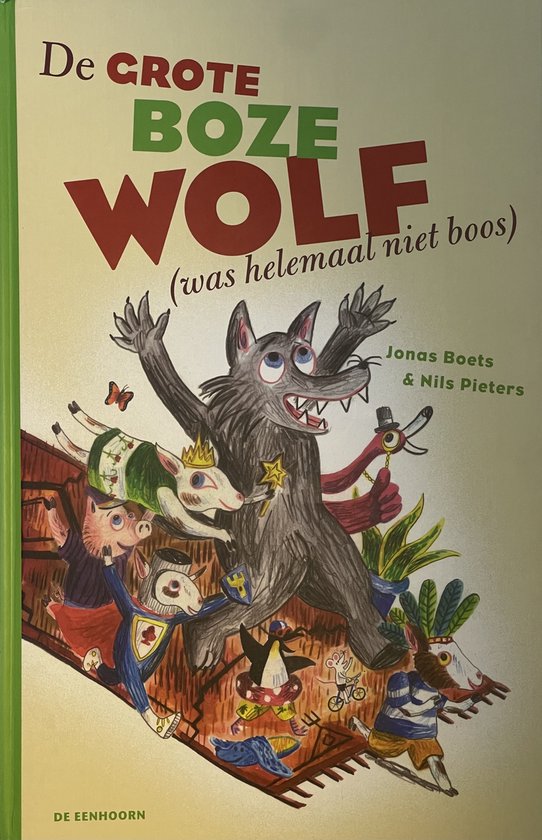De grote boze wolf, Jonas Boets | 9789058386939 | Boeken | bol