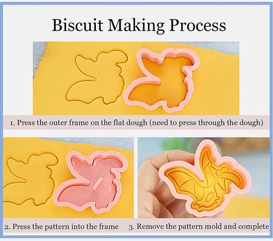 Koekjes Vormen – Uitsteekvormpjes - Cookie cutter – Cookie form – Set ...