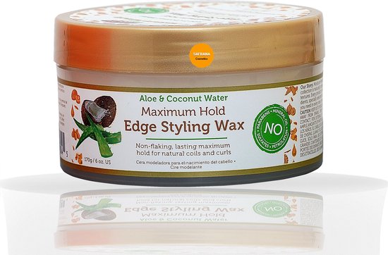 African Pride Moisture Miracle Aloe and Coconut Water Maximum Hold Edge ...