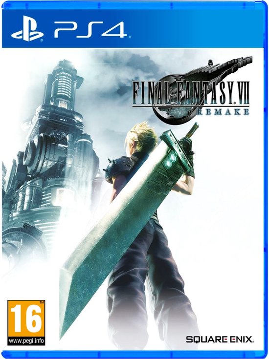 Sony Final Fantasy VII Remake, PlayStation 4, RP (Rating Pending ...