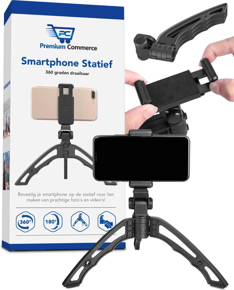 Statief Smartphone - Tripod Iphone - Samsung - Camera - Telefoon - Incl ...