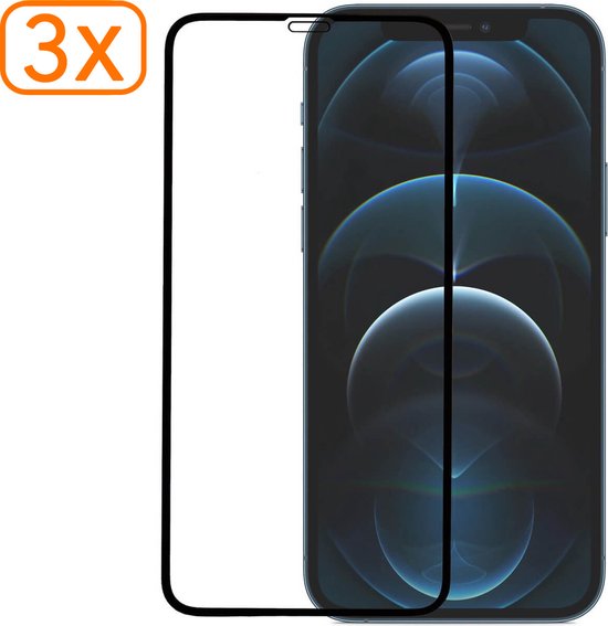 iPhone 12 Pro Max - Super Edge to Edge Edition - Screenprotector - 3 ...