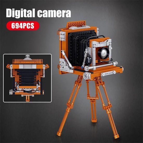 brickparts.nl - Retro - Camera - Bricks Mini-bouwsteen is kleiner als ...