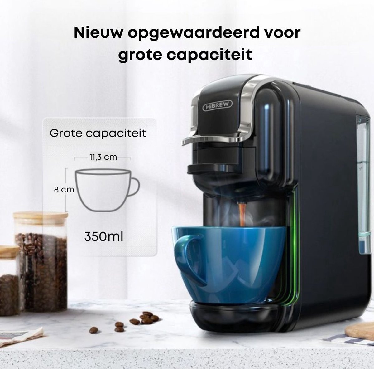 HOUSY® 5 in 1 koffiezetapparaat - Koffie machine - Koffiezetapparaat ...