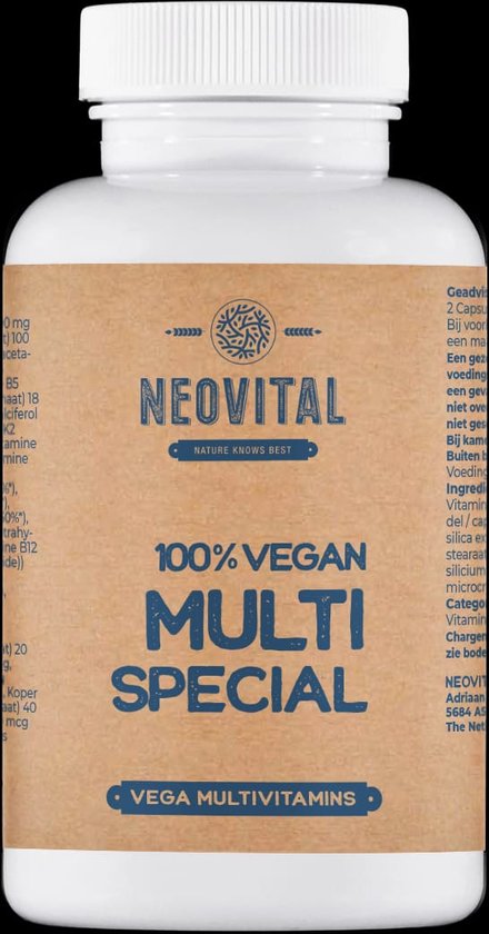 Neovital Multi Special vitamine - 60 capslues - vegan vitamine | bol.com