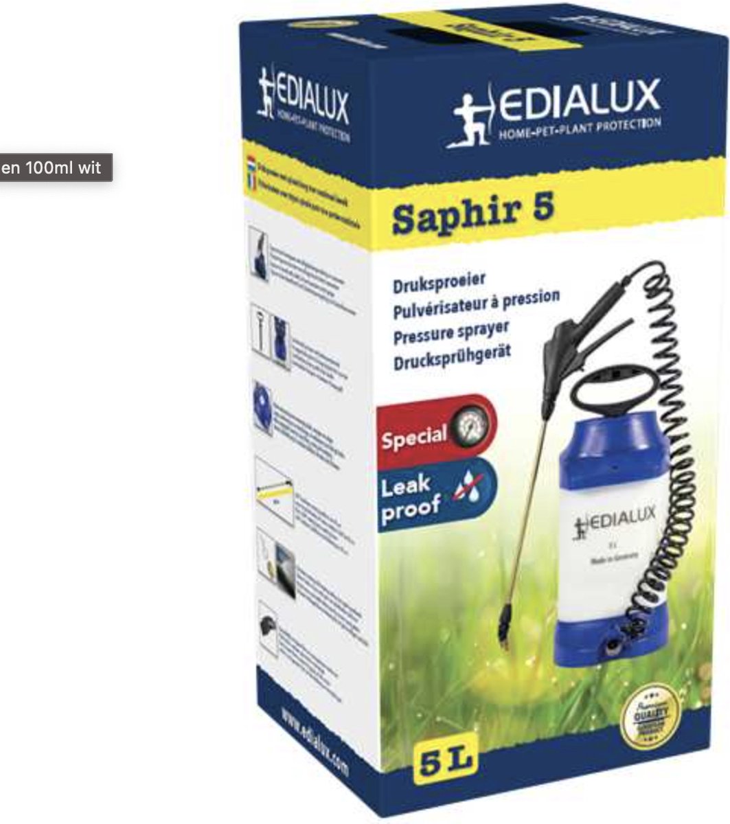 Edialux Saphir 5 druksproeier | bol