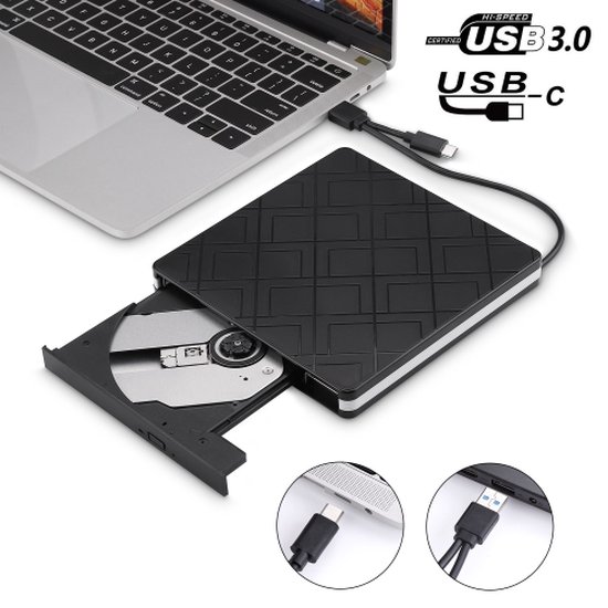 Type-C DVD-brander Externe optische schijf | bol