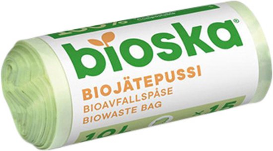 Afvalzak bio Bioska 42x50cm 17My 20ltr 15/rol | 30 stuks | bol.com