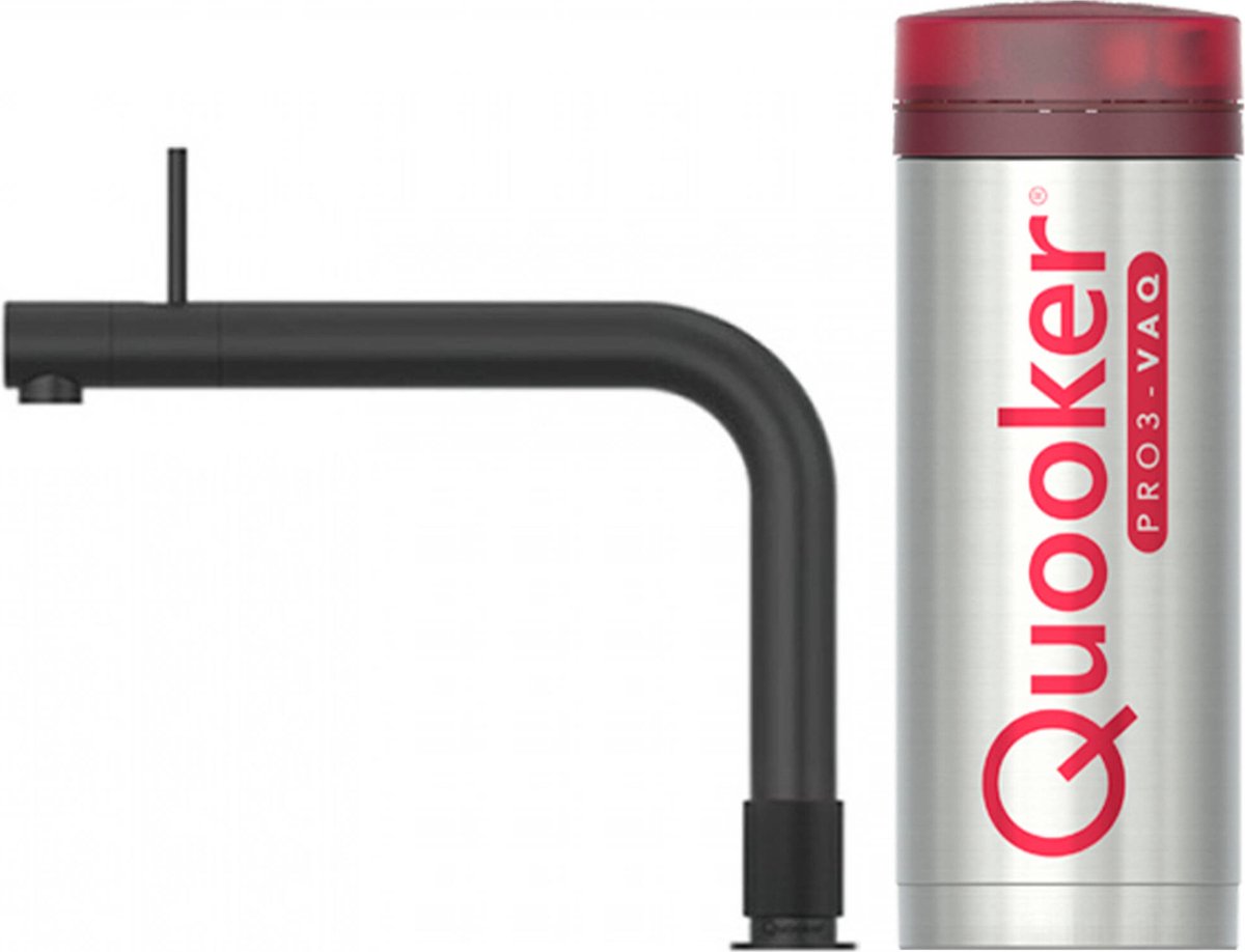 Quooker Front met PRO3 boiler 3-in-1 kokend water kraan Zwart | bol.com