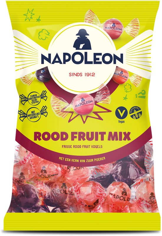 Napoleon - Rood Fruit Mix - 12x225 Gram | bol