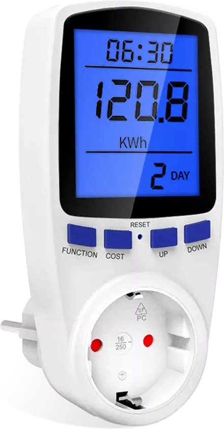 Energiemeter Verbruiksmeter - Energieverbruiksmeter - Stroommeter ...