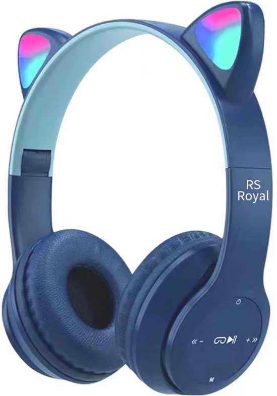 Kinder Hoofdtelefoon-Draadloze Koptelefoon-Kinder Headset-On... | bol.com