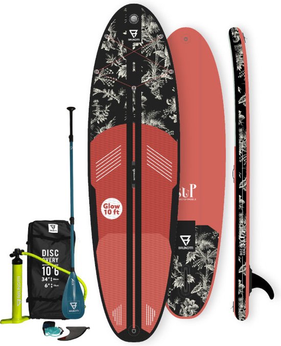 Brunotti Boards Glow SUP - Rood - 10'0 | bol