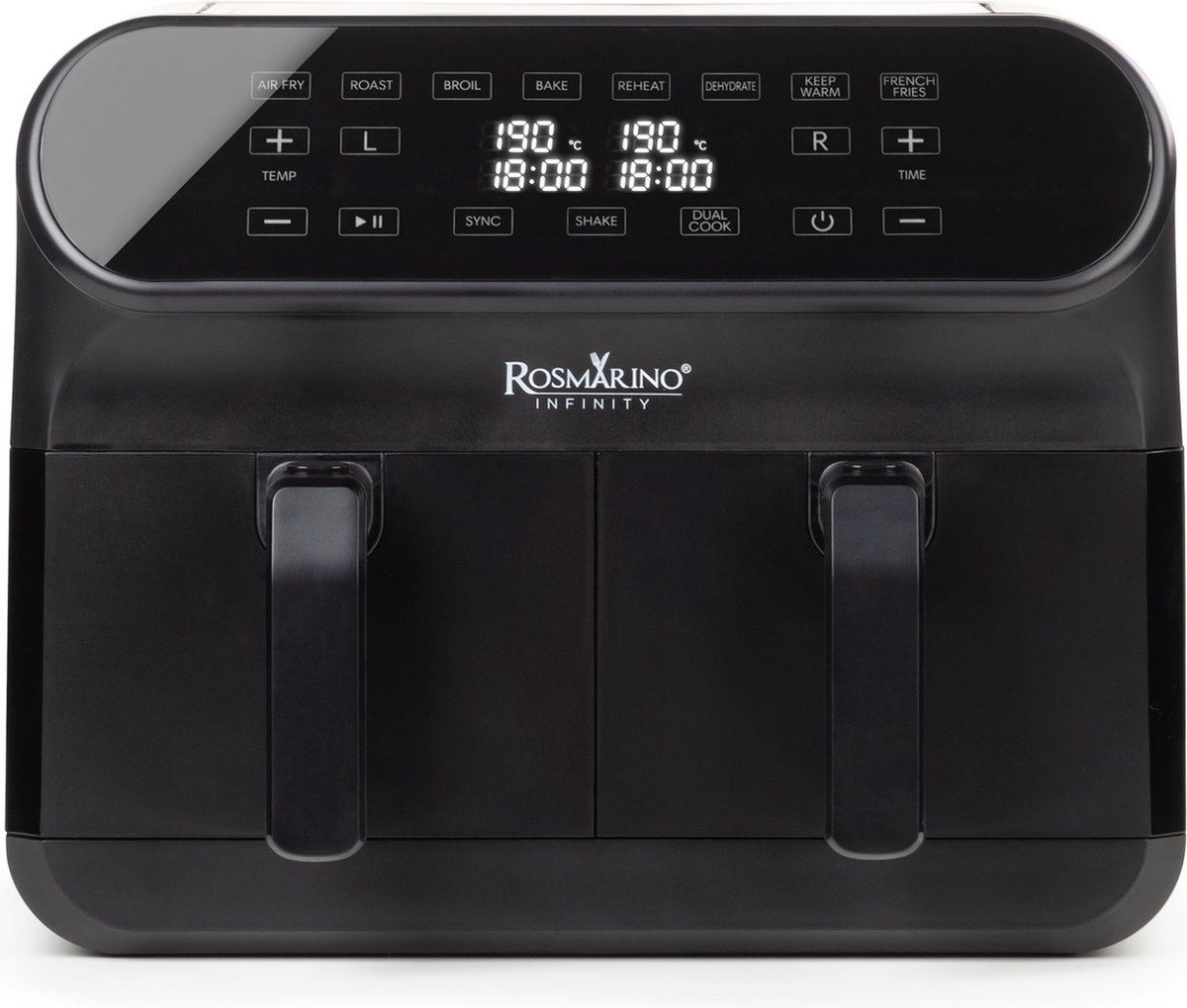 Rosmarino Airfryer Infinity PRO XXL GEZONDER frituren in hete lucht > voor het hele gezin. | bol.com