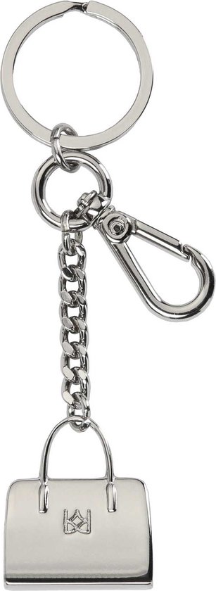 Metal key ring with purse tag | bol