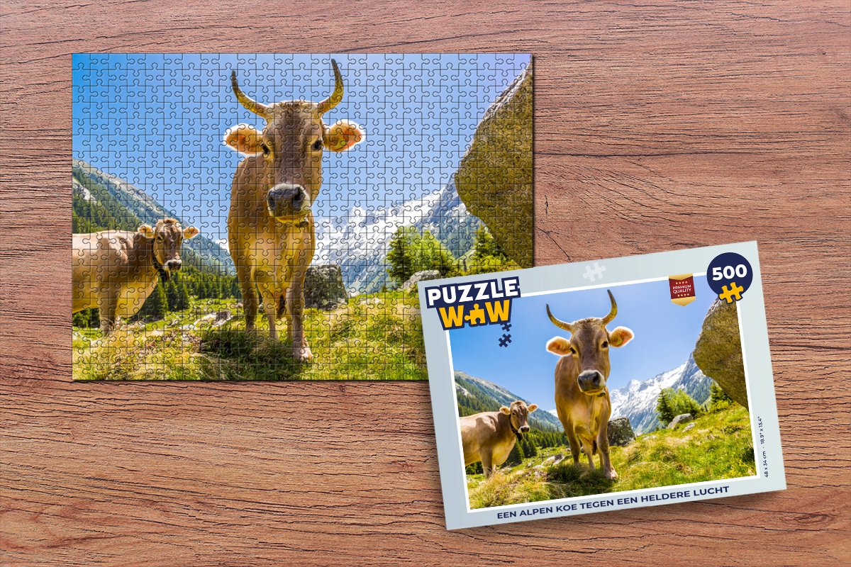Puzzel Koeien - Zon - Oostenrijk - Legpuzzel - Puzzel 500 stukjes | bol.com Puzzel Koeien - Zon - Oostenrijk - Legpuzzel - Puzzel 500 stukjes | bol.com