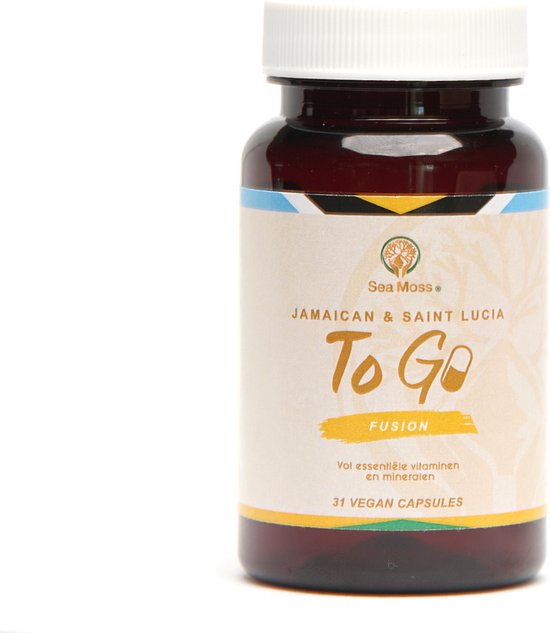 Sea Moss® - Fusion Sea Moss TO GO - Hoog gedoseerd - 31 Capsules | bol.com