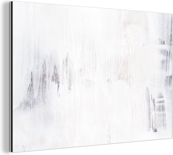 Wanddecoratie Metaal - Aluminium Schilderij Industrieel - Acrylverf ...