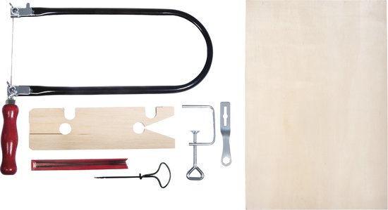 Rayher- figuurzaagset incl. boortje- in houten box | bol