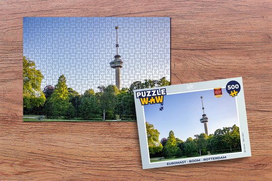 Puzzel Euromast - Boom - Rotterdam - Legpuzzel - Puzzel 500 stukjes ...