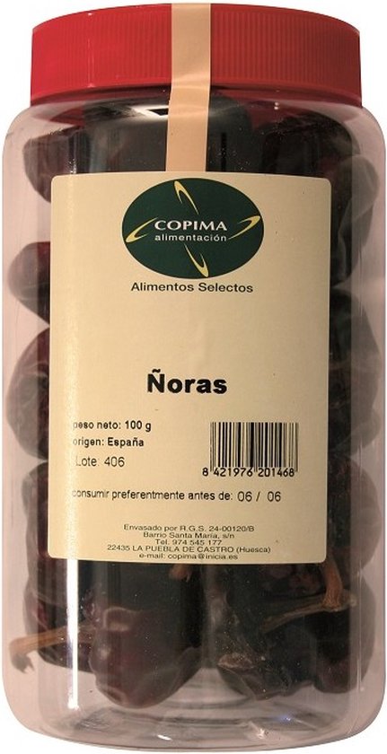 Nora peper, ñora pepers uit Spanje, ñoras, Gedroogde Nora peppers uit ...