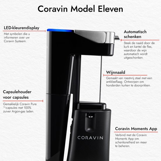 Coravin - Model Eleven Wine Collector Pack | bol