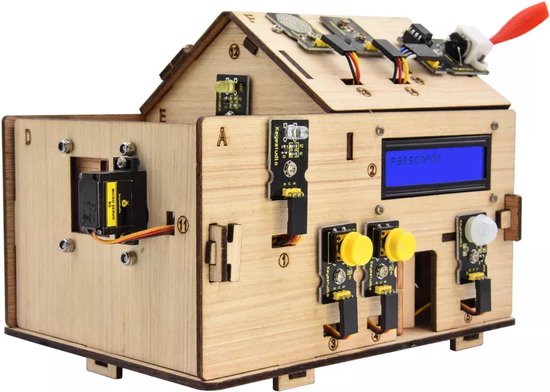 Keyestudio Smart Home Kit voor Arduino met vernieuwd “PLUS” moederbord ...